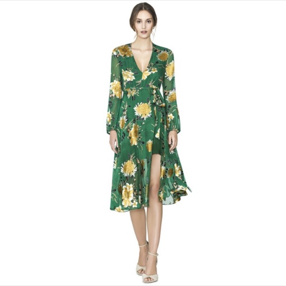 Alice + Olivia | Dresses | Alice Olivia Coco Floral Dress Sz 6 | Poshmark
